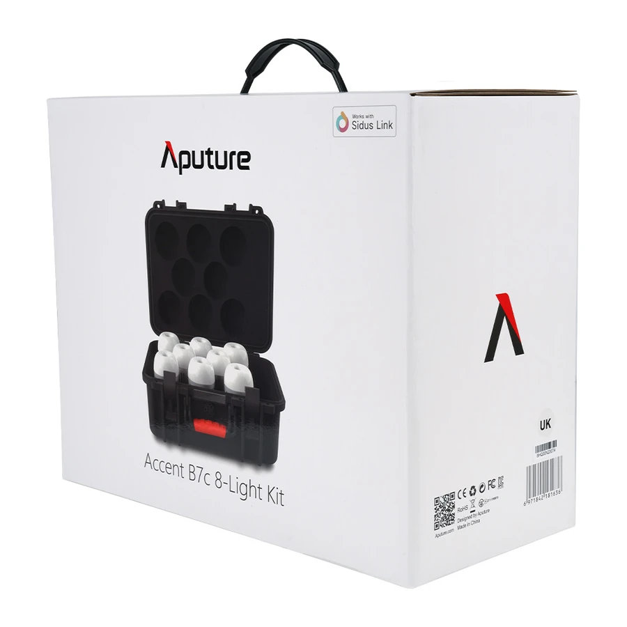 Набор ламп Aputure Accent B7C 8-Light Kit APC0213A7B купить