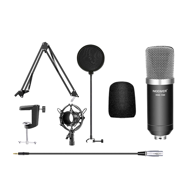 Микрофон Neewer NW-7000 Серебро + пантограф NB-35 40084747 купить