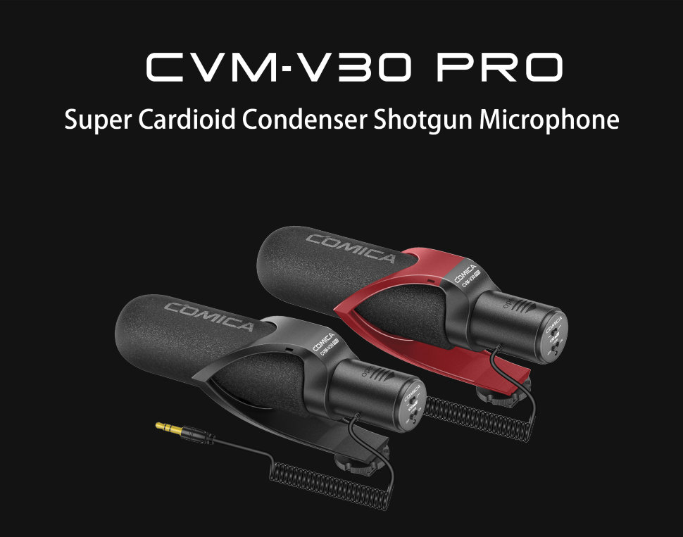 Микрофон CoMica CVM-V30 PRO Чёрный CVM-V30 PRO B купить