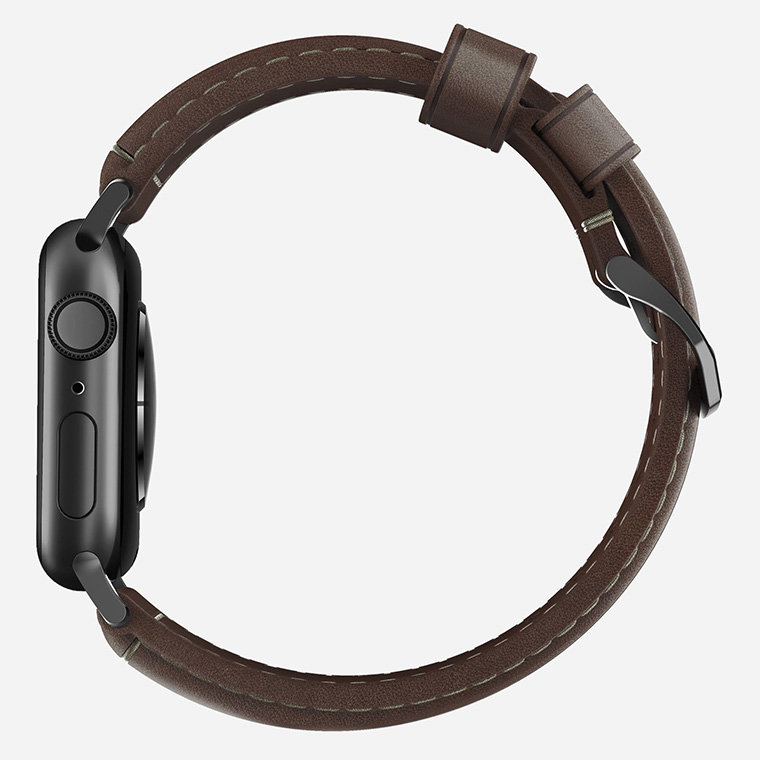 Ремешок Nomad Traditional для Apple Watch 38/40 мм Rustic Brown с ...