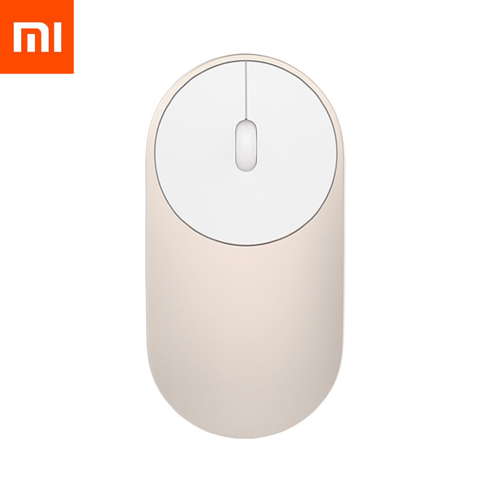 Мышь Xiaomi Mi Portable Mouse Bluetooth Золотая XMSB02MW купить