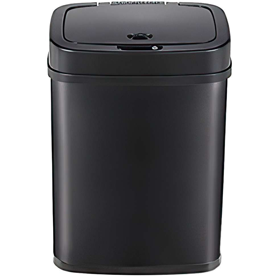 Умная урна для мусора Ninestars Stainless steel Sensor 12л Чёрное DZT ...